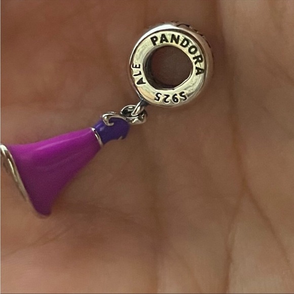 Pandora | Jewelry | Pandora Disney Rapunzel Dress Dangle Charm | Poshmark